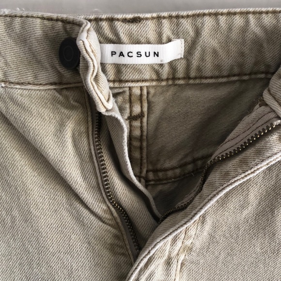 PacSun | Jeans | Pacsun 25 Tan Mom Jeans | Poshmark